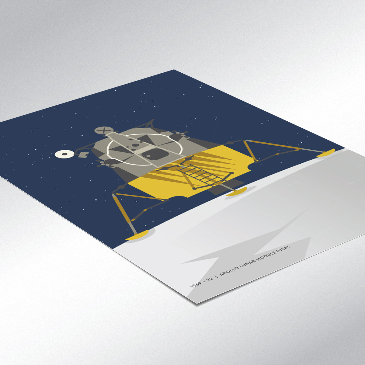 Moon landing NASA Apollo Space Poster - wyatt9.com