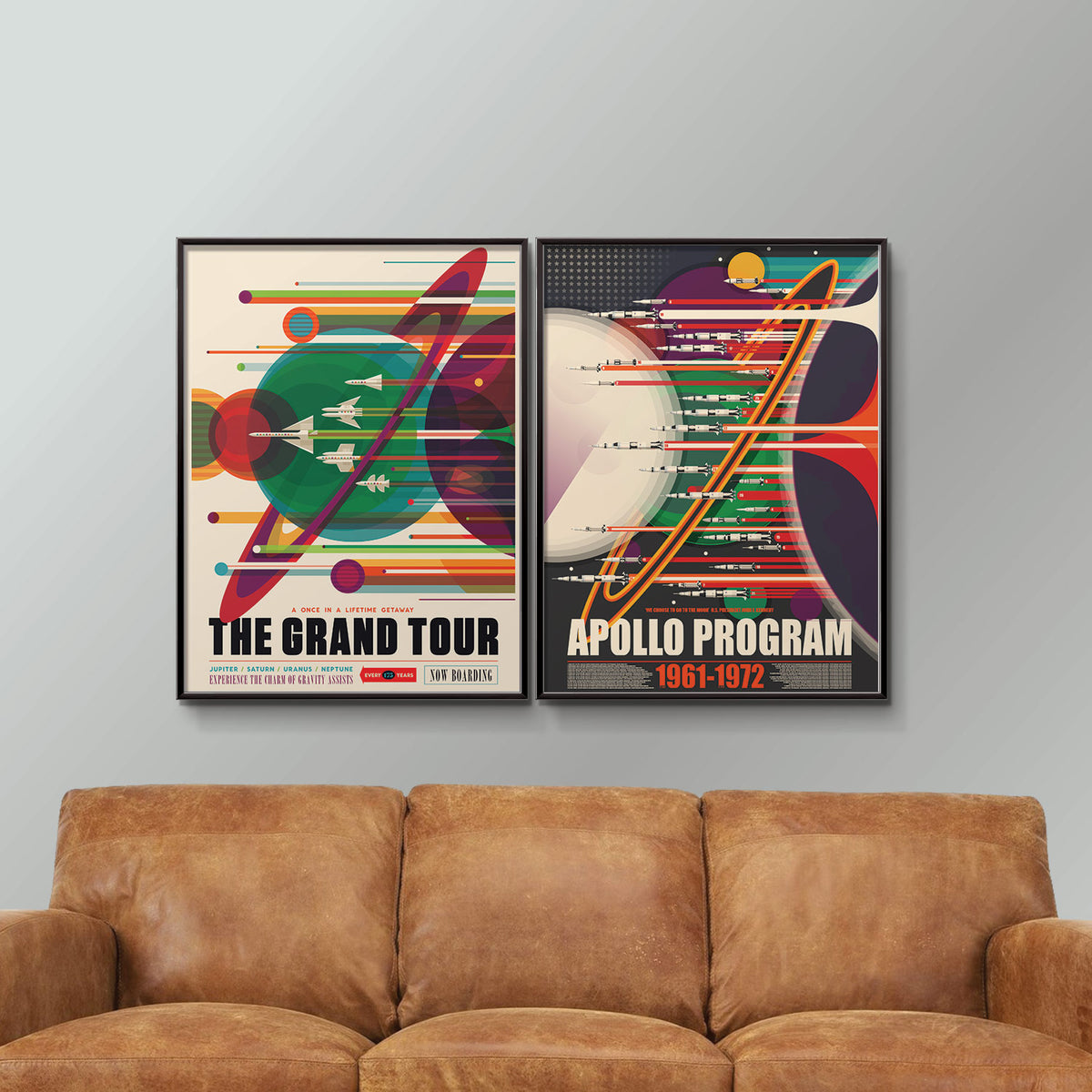 Grand Tour Space Tourism Poster Set - wyatt9.com